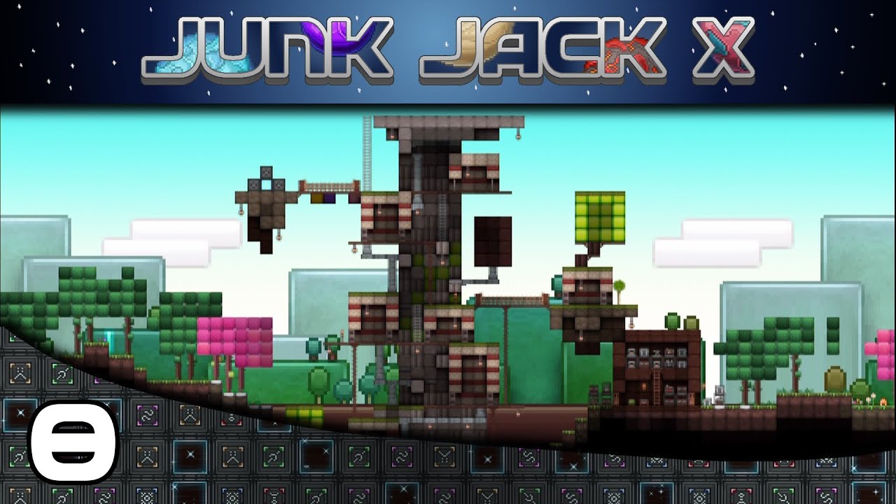 Junk Jack X | Let's Play | Episode: 8 Extra Long, Completed House ...
