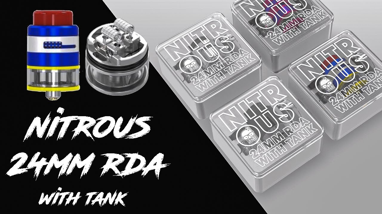 NOWE RDTA OD DAMN VAPE - NITROUS RDTA - YouTube