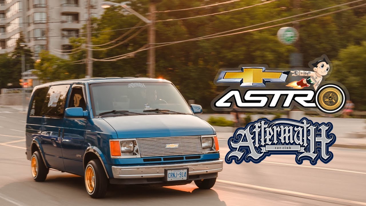 ‘94 Chevy Astro On Gold Zenith Wire Wheels. @aftermath.car.club - YouTube