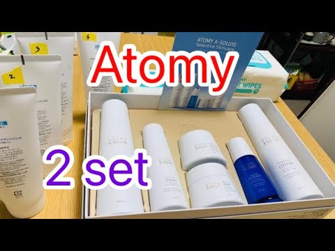 Mỹ phẩm Atomy Skincare cách dùng / 使い方 - YouTube