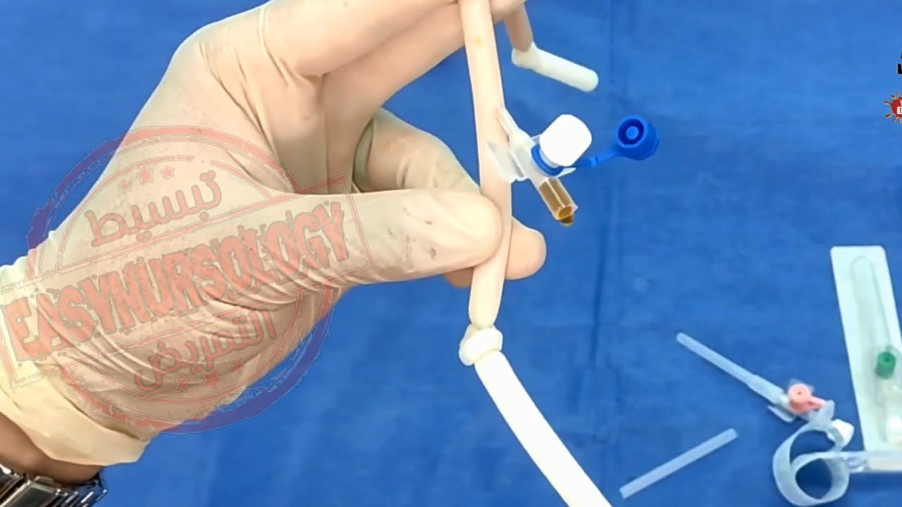 تعلم تركيب الكانيولا للمبتدئين على Cannula insertion - Artificial Vein ...