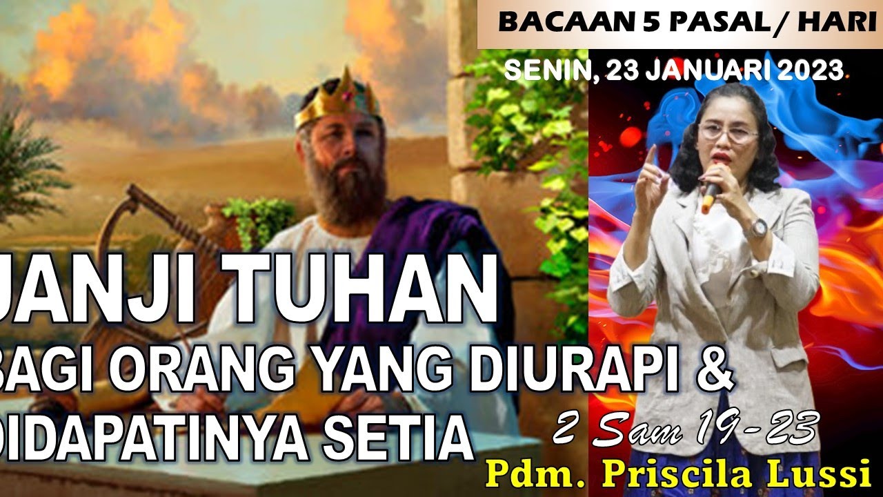 ⭐JANJI TUHAN BAGI ORANG YANG DIURAPI & DIDAPATINYA SETIA ⭐5 Psl/Hari 2 ...