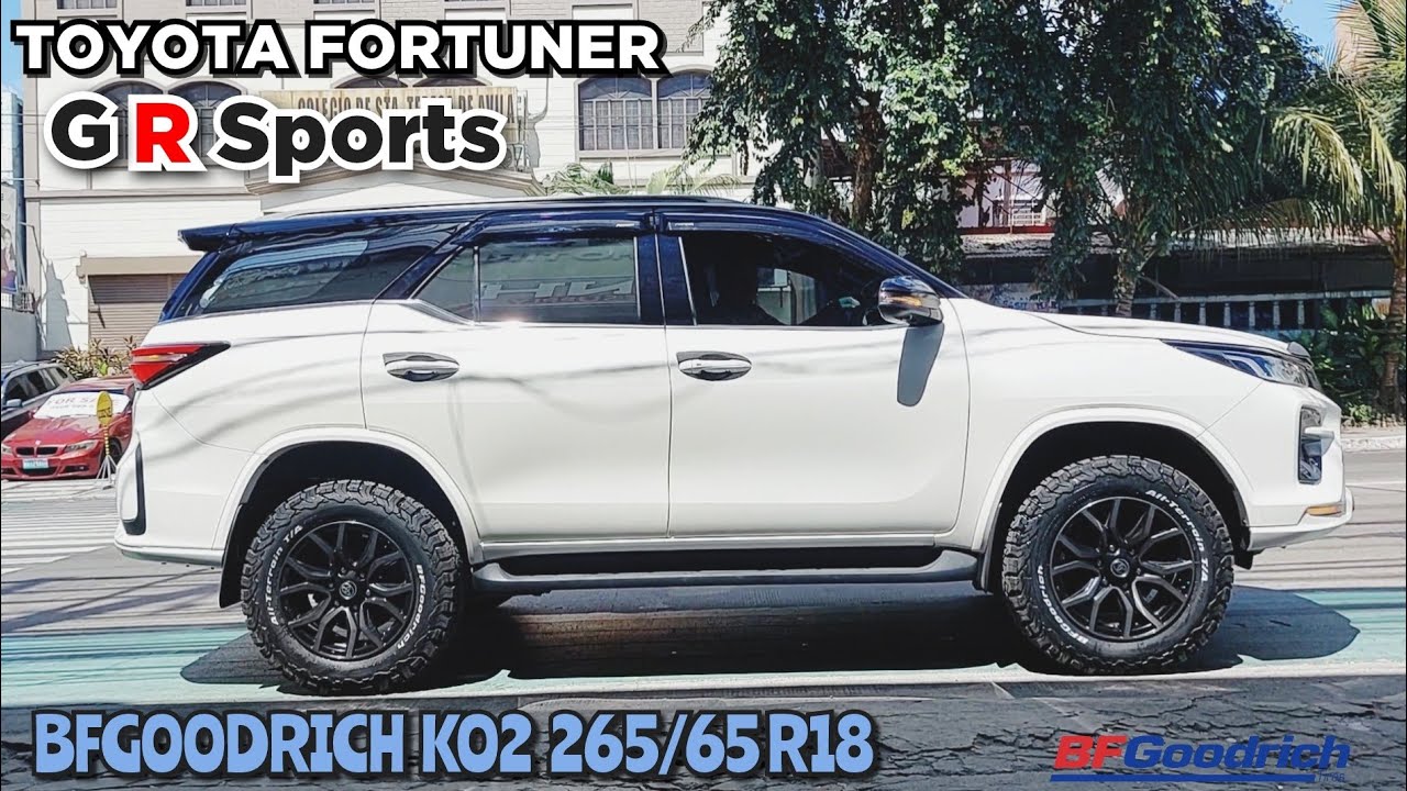 BFGoodrich ko2 265x65 R18 on 2022 Toyota Fortuner GR-S @ RNH Tire ...