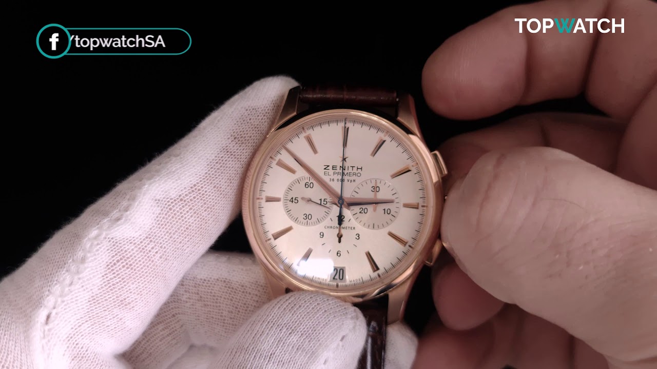 Roland Rodrigues Review's the Zenith El Primero Captain - YouTube