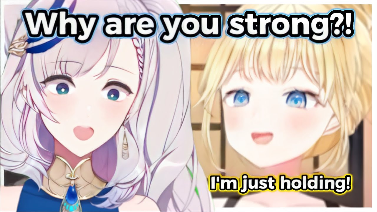 Ame is so strong that Reine gives up in arm-wrestling battle during ...