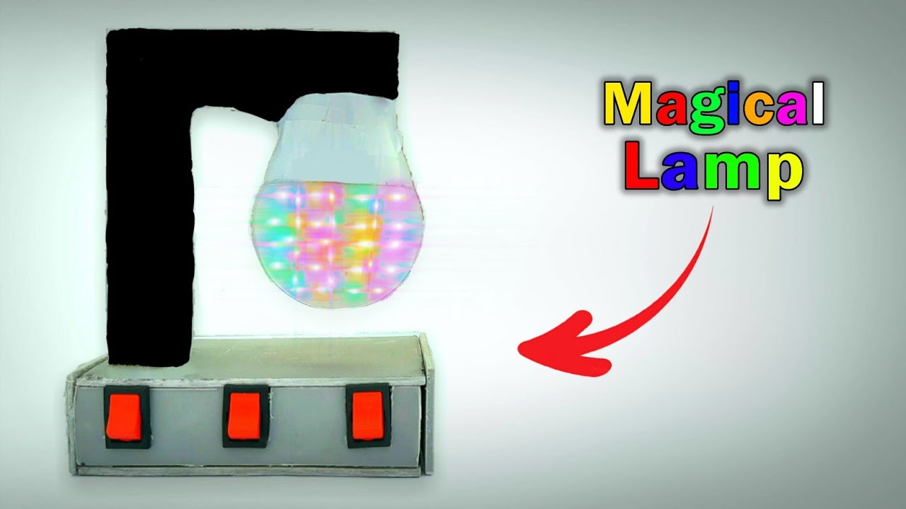 I Made Magical Lamp Full Details And Testing. - YouTube