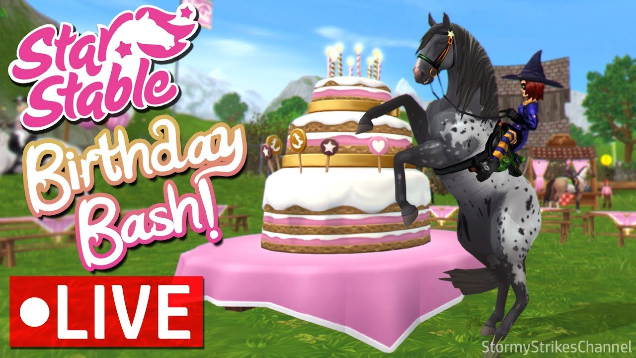 Let's Play Star Stable Online Birthday Bash! - YouTube