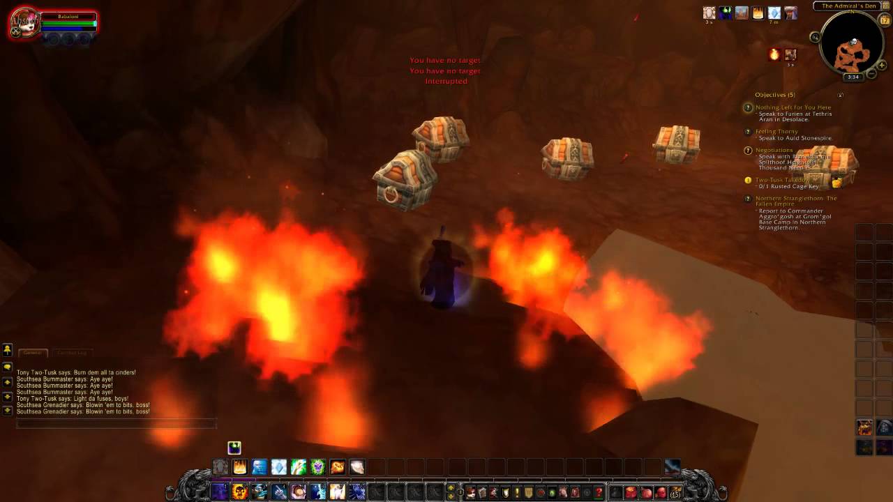 World of Warcraft Two-tusk Takedown Quest HD - YouTube