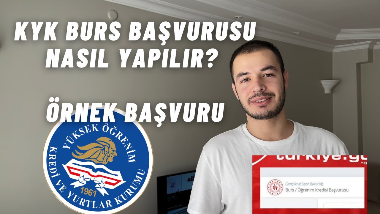 KYK Burs Başvurusu Nasıl Yapılır | Bir Öğrenci Olarak Detaylı Anlatıyorum - YouTube