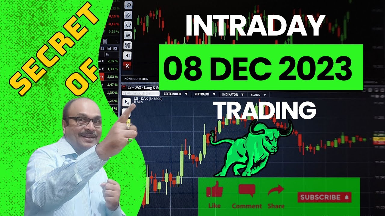 Intraday 08Dec23 SUNTV BOSCH GRASIM BHEL PNB Trading Idea of Stocks ...