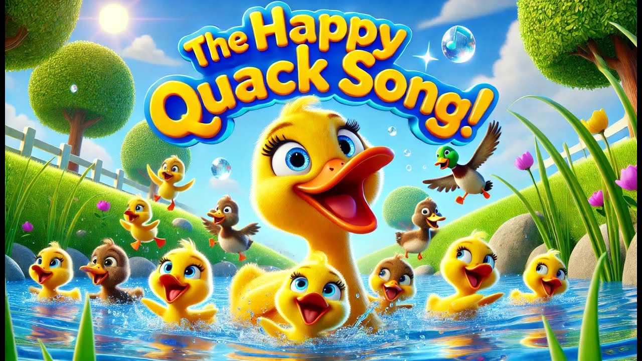 🦆The Happy Quack Song! Fun Song for Kids 🦆🎶 - YouTube