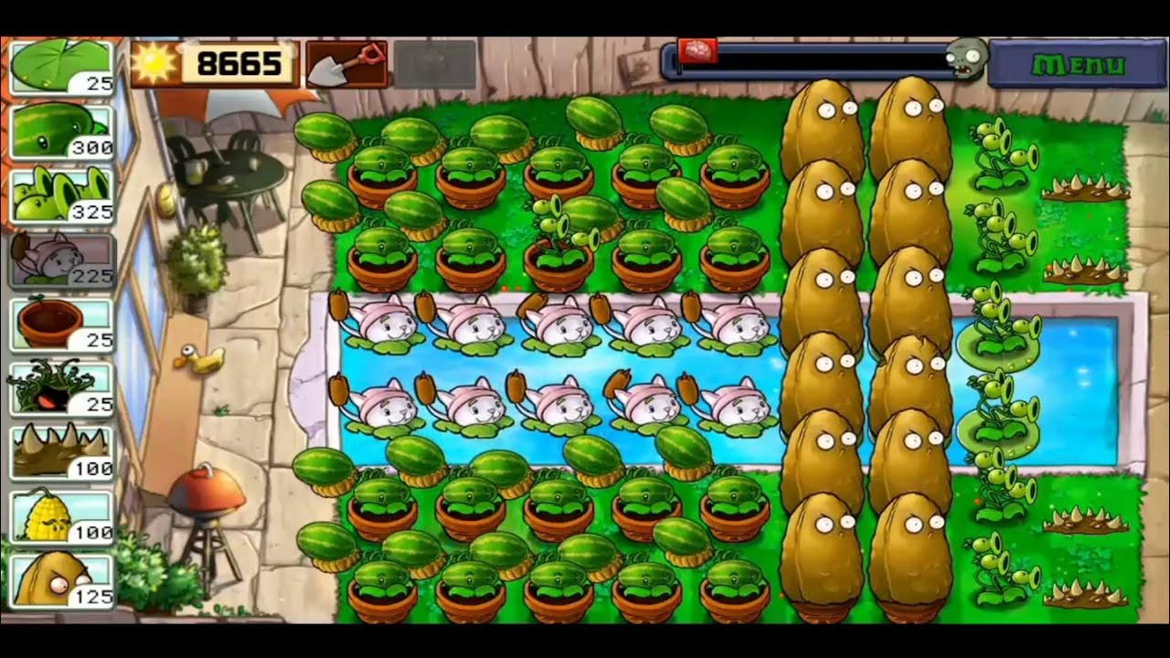 Plants Vs Zombies Mini Games Adventure - YouTube