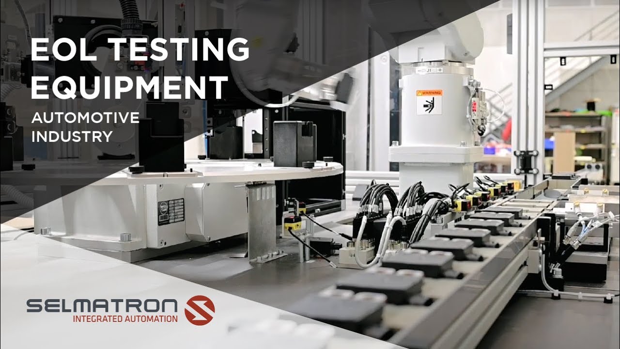 End-of-Line Testing Equipment - Automotive industry | Selmatron - YouTube