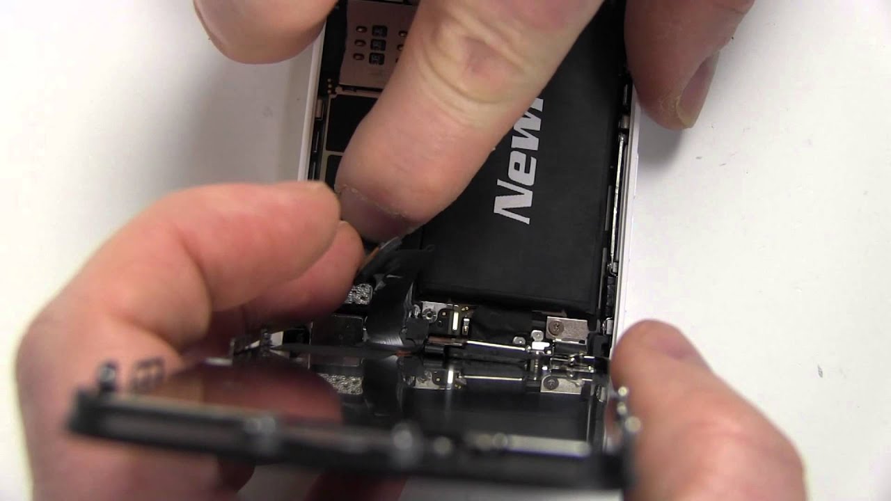 How to Replace Your Apple iPhone 5C A1529 Battery - YouTube