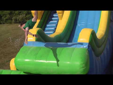 DropKick Inflatable Water Slide International Association of Amusement ...