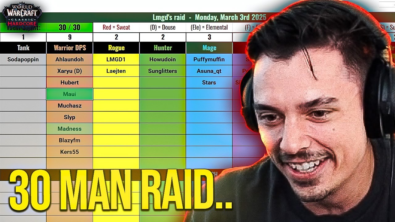 So We Are doing 4 x 30 man Raids.... - YouTube