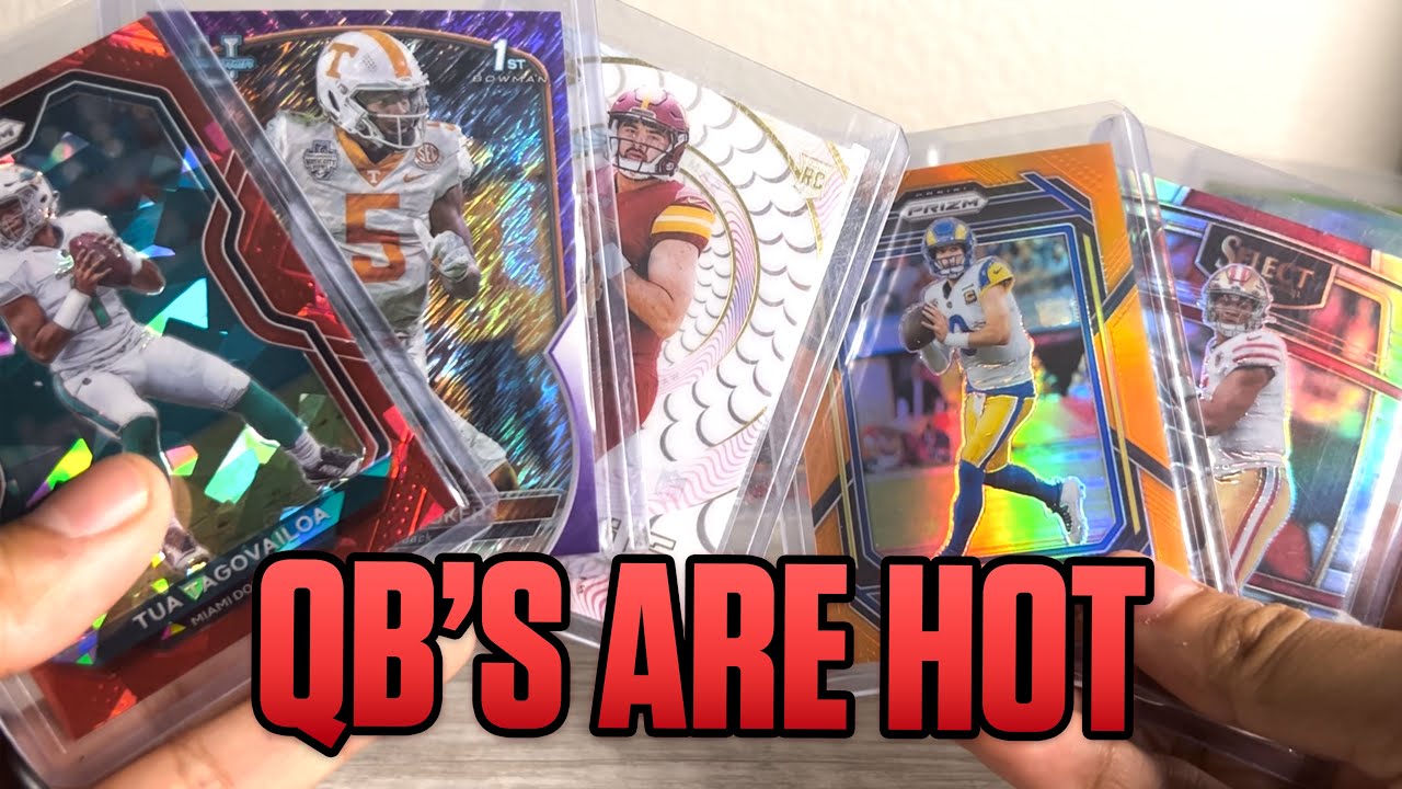 Quarterbacks are the key to flipping sports cards - YouTube