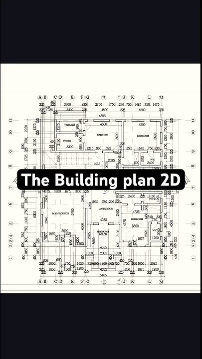 Floor Plan to Section: 2D & 3D Visualization | Section Drawing ...