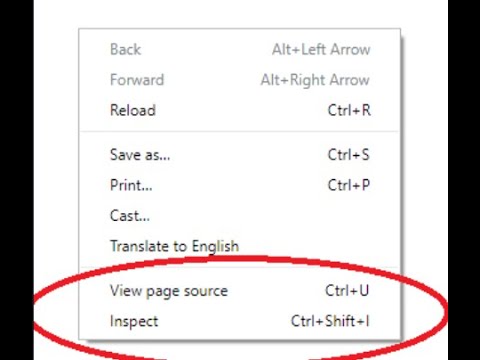The Inspect Button - YouTube