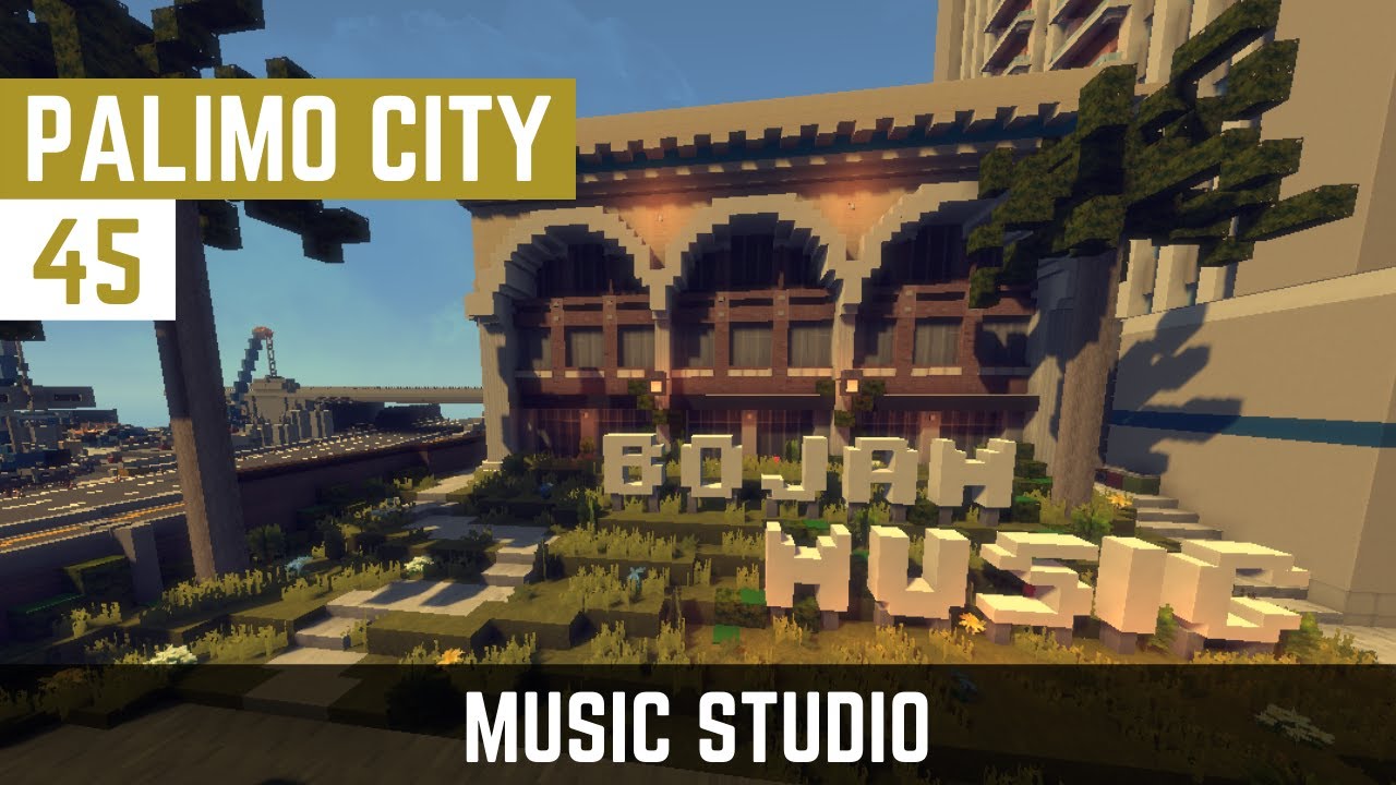 Minecraft Let’s Build A City Timelapse – E45 – Music Studio – Chinatown ...