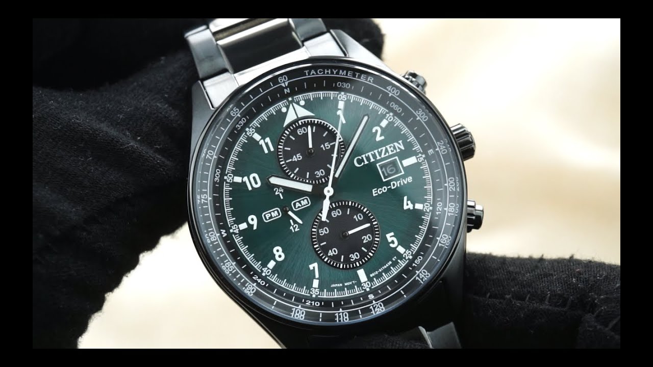 CITIZEN ECO-DRIVE CA0775-87X - YouTube