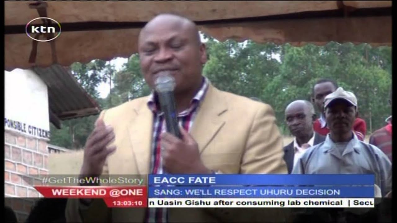 Bureti MP Leonard Sang: We will respect president’s decision on E.A.C.C ...