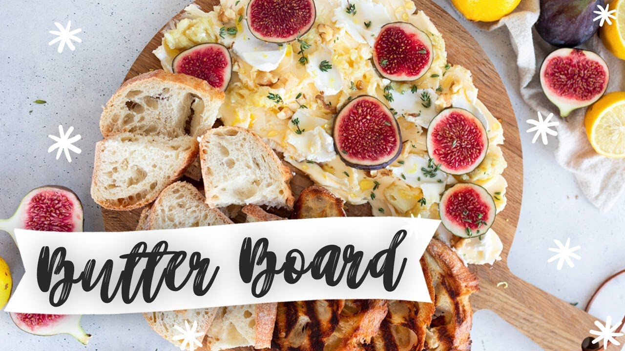 Butter Board - der neue TikTok Trend | Leckerer Partysnack | TRYTRYTRY ...