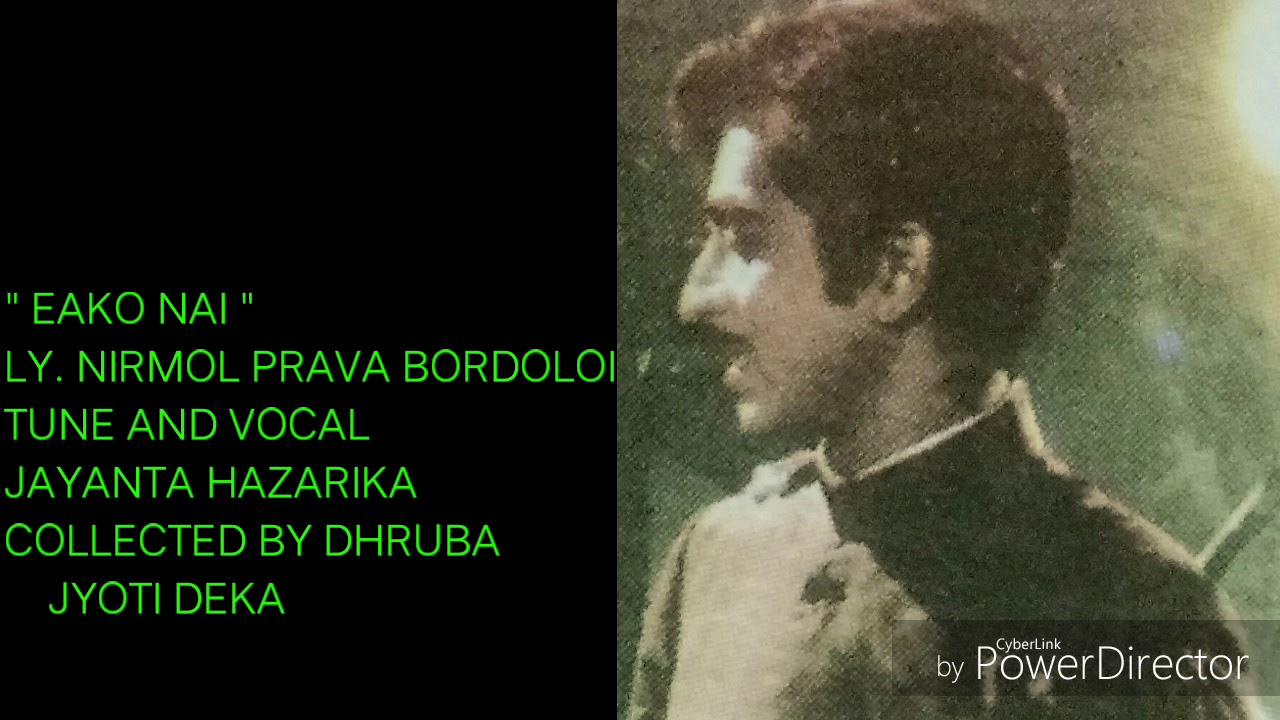 " EAKO NAI " BY JAYANTA HAZARIKA , COLLECTED BY DHRUBA JYOTI DEKA - YouTube