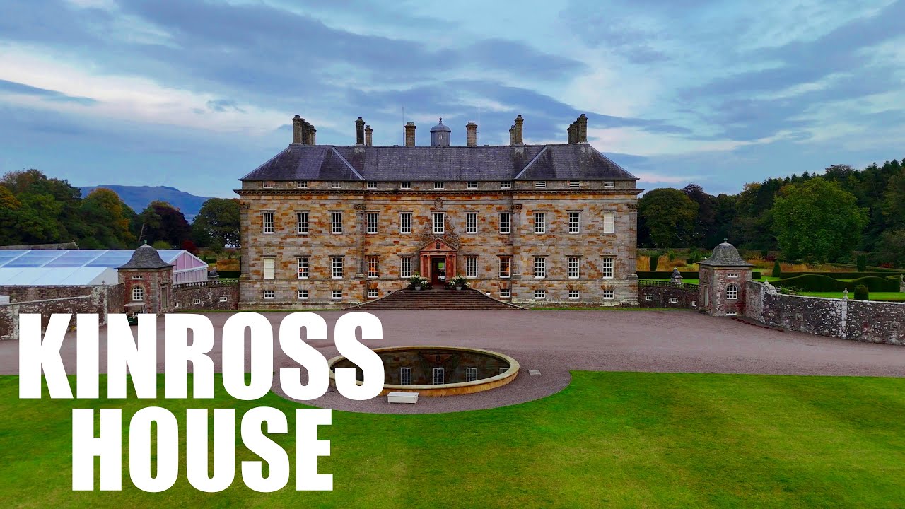 Kinross House : A drone tour - YouTube