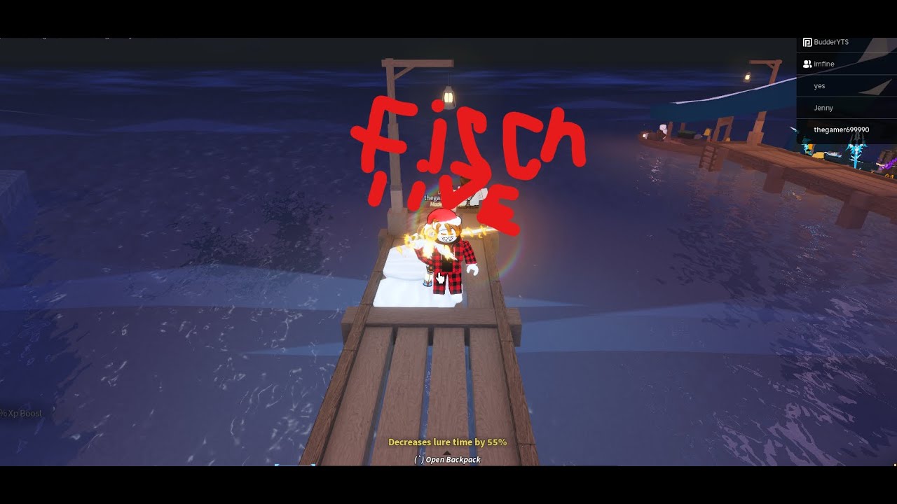 playing fisch first live stream - YouTube