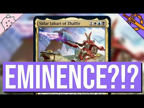 Eminence is Back?!? | Sidar Jabari of Zhalfir | March of the Machine Spoilers | Magic: the Gathering