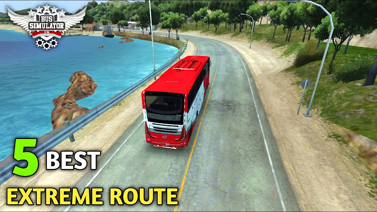 🚚Top 5 Best Extreme Route in Bus Simulator Indonesia New Update 4.0.3 by Maleo 🛣️ | Bus Gameplay ...