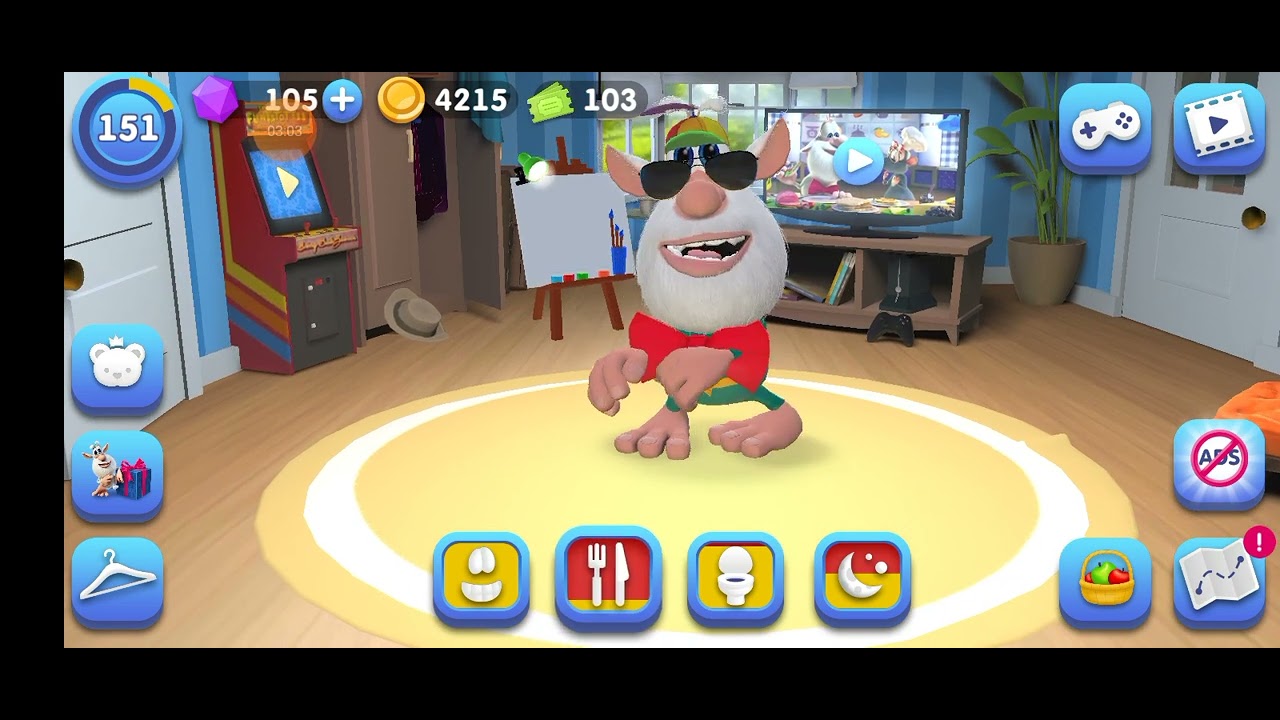 MY talking booba game Android HD play King with game new videos 313 (2 ...