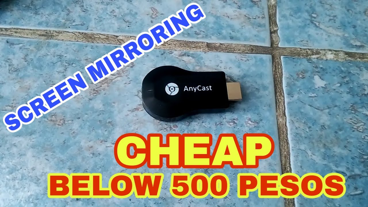 Anycast M4 Plus Lazada Unboxing - YouTube