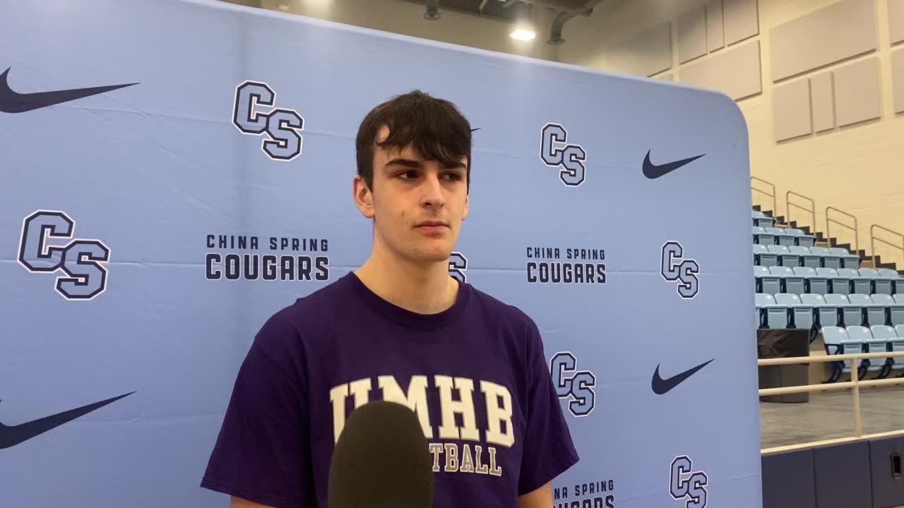 Zach May of China Spring signs with UMHB on Signing Day 2023 - YouTube