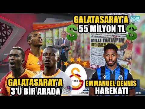 Cimbom'a 3 Yıldız Geri Dönüyor l Emmanuel Dennis Harekatı l GALATASARAY