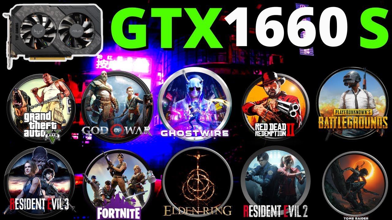 GTX 1660 SUPER test in 10 games at 1080p - YouTube