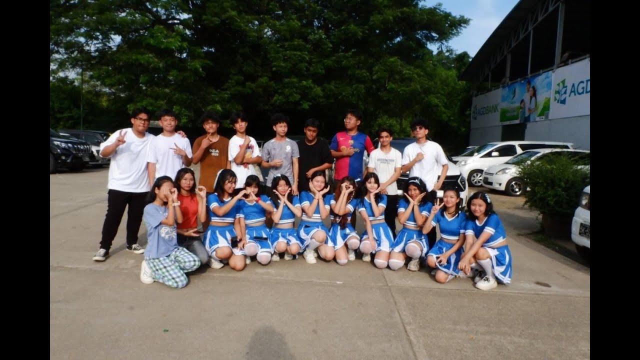 Cheerleading at Hinthar Sport Tournament - YouTube