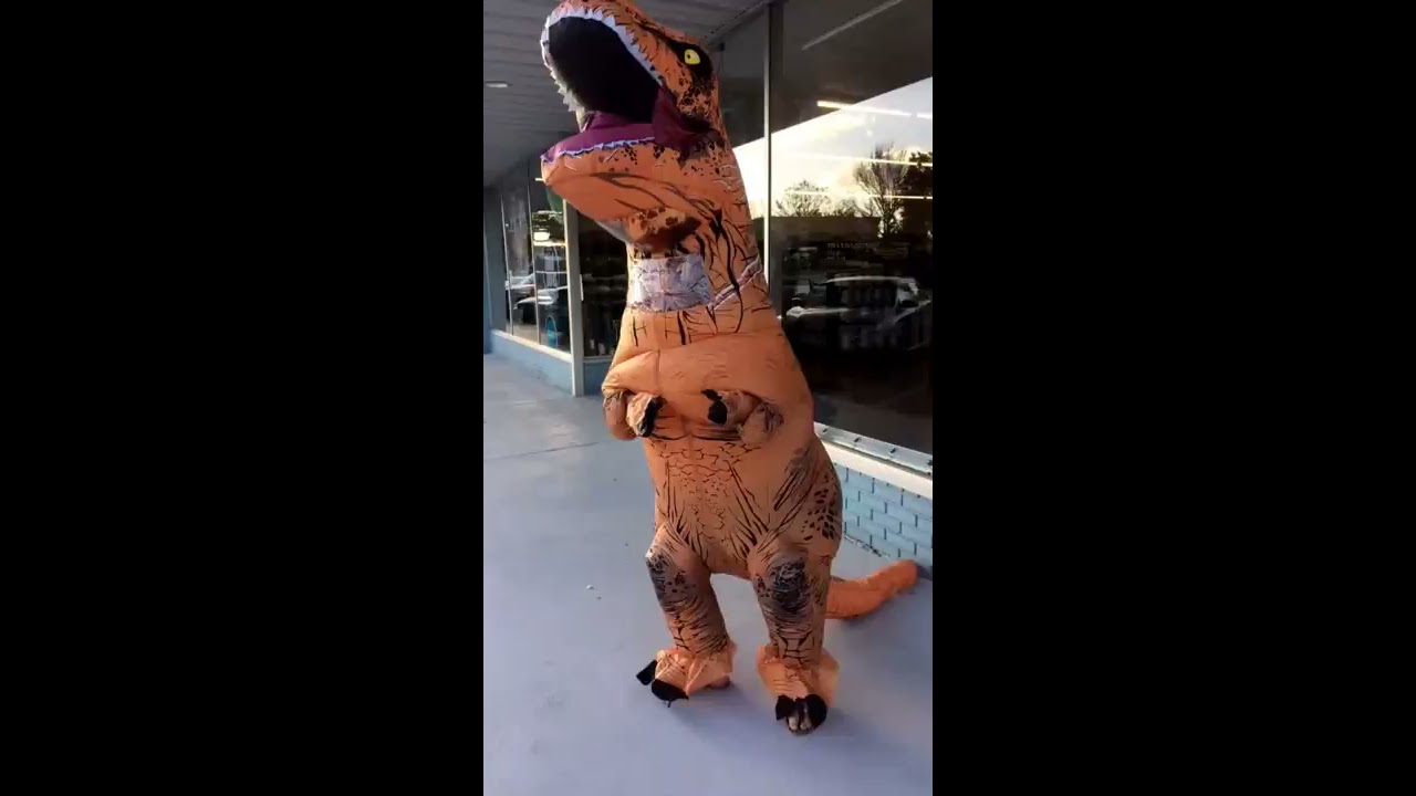 Dancing T-Rex - YouTube