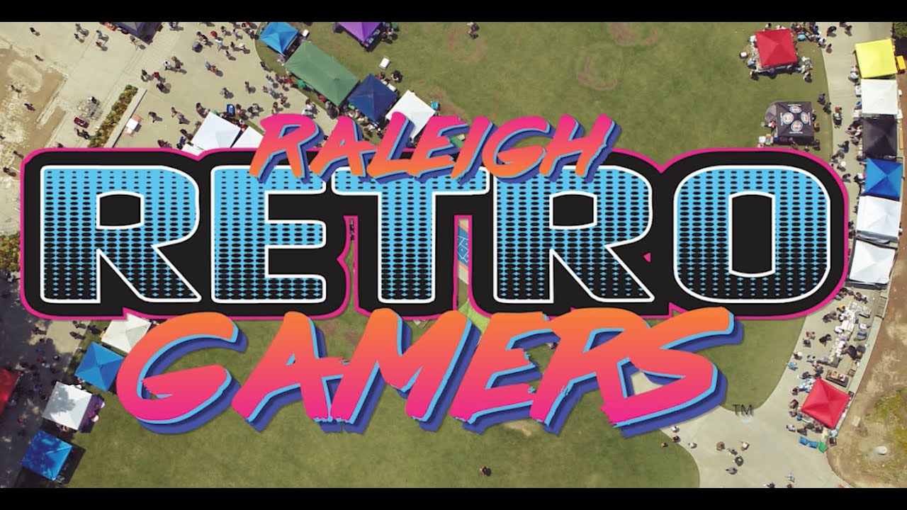 Raleigh Retro Gamers Summer Expo - Moore Square 2023 - YouTube