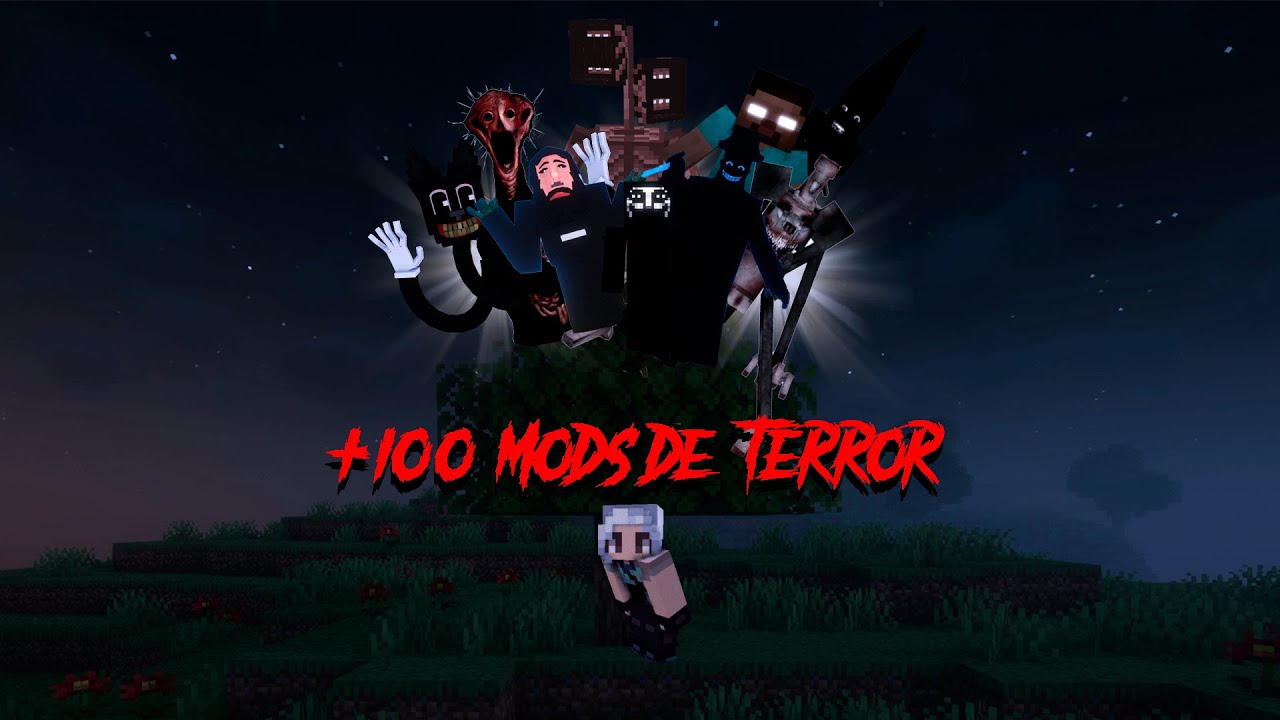 Este MODPACK tiene MÁS de 100 MODS DE TERROR 🍓💀 - YouTube