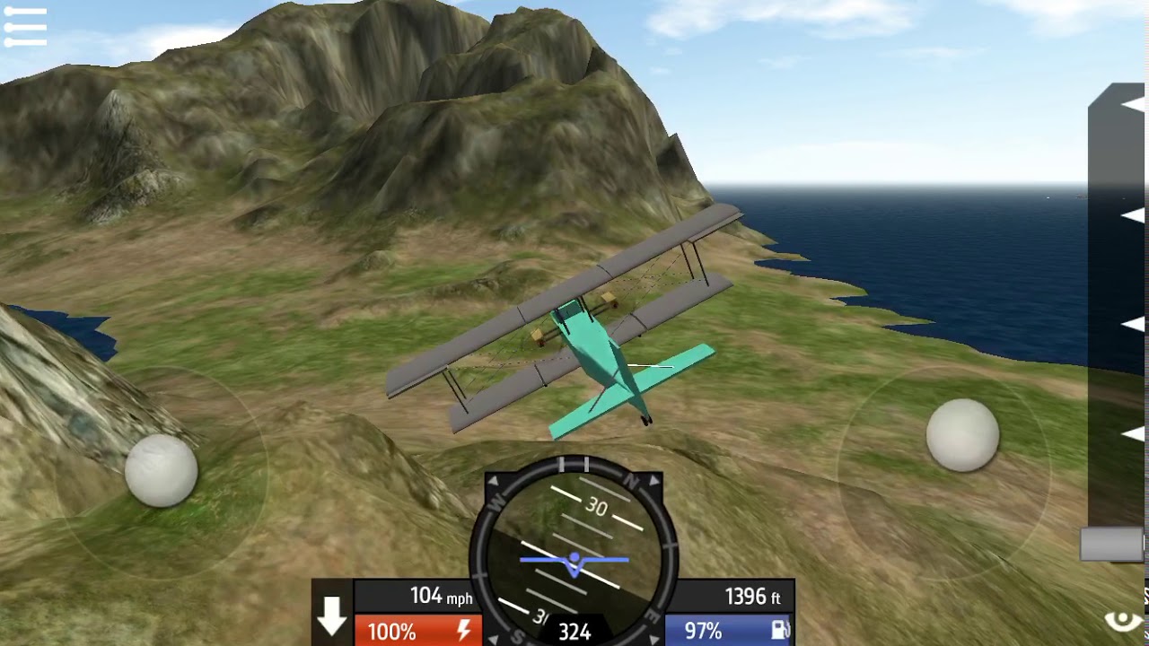 Flying PeterSripol’s Homemade Ultralight in SimplePlanes - YouTube