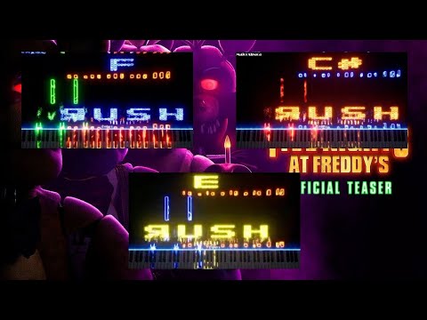 Rush C# E F Major and Tuned @SheetMusicBoss @MajorAlpaca - YouTube