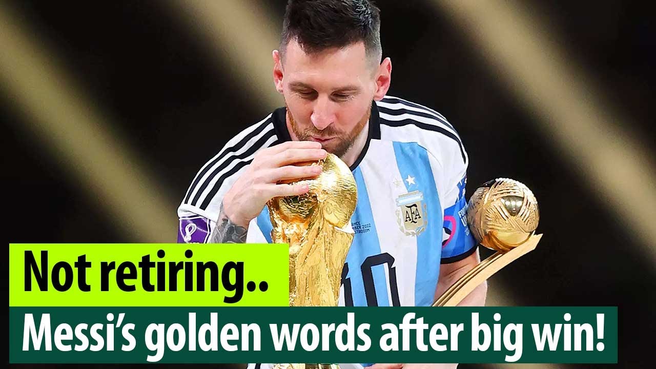 Messi’s Uturn from WC retirement..Know why? - YouTube