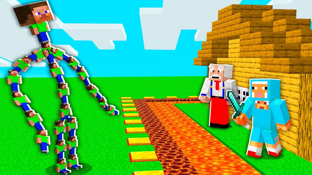 Steve Mutante 😱 vs La Casa Mas Segura de Minecraft - YouTube