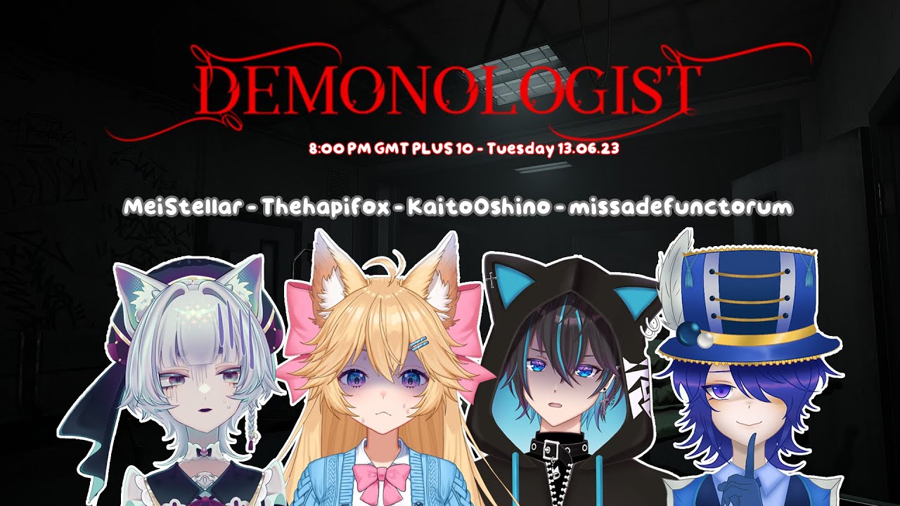 【DEMONOLOGIST】DEMONS?【VTUBER COLLAB】 - YouTube