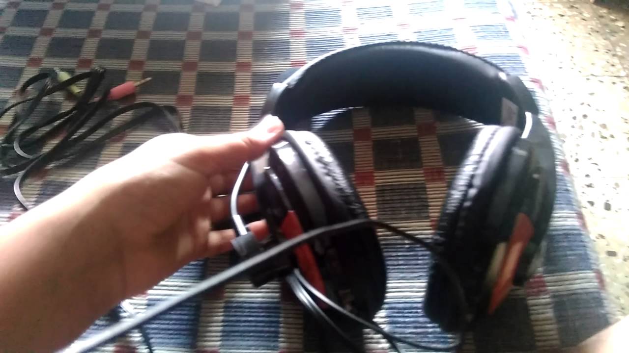 Frontech multimedia headphones unboxing - YouTube