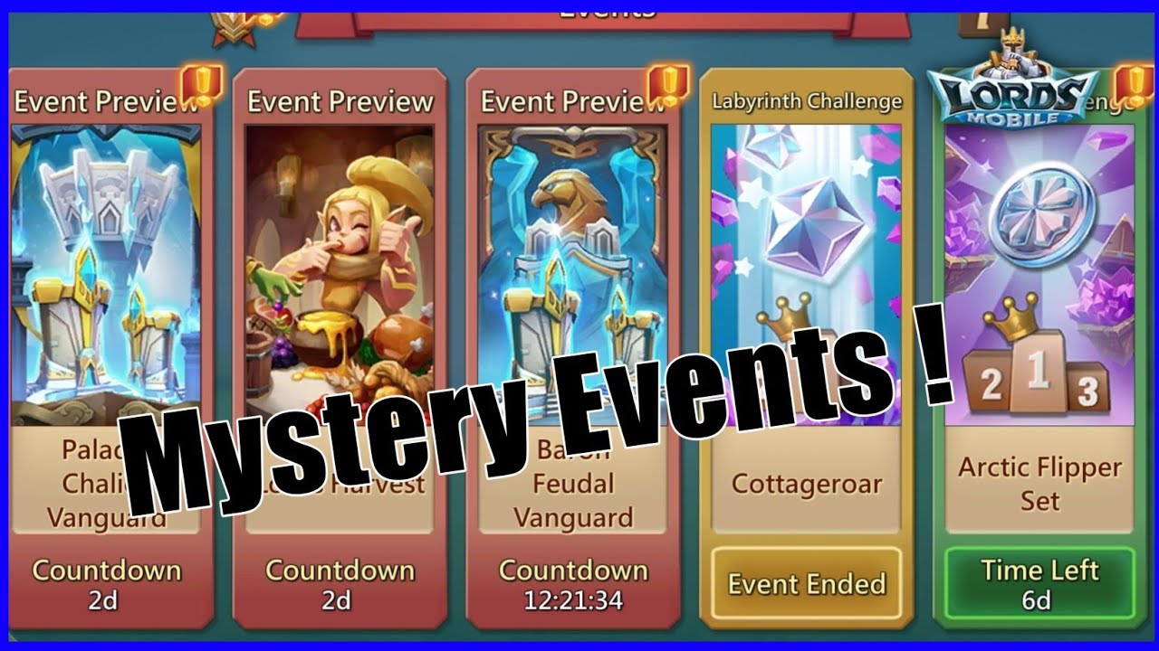 Lords mobile All Upcoming Events Lords Harvest Limited Challenge And ...