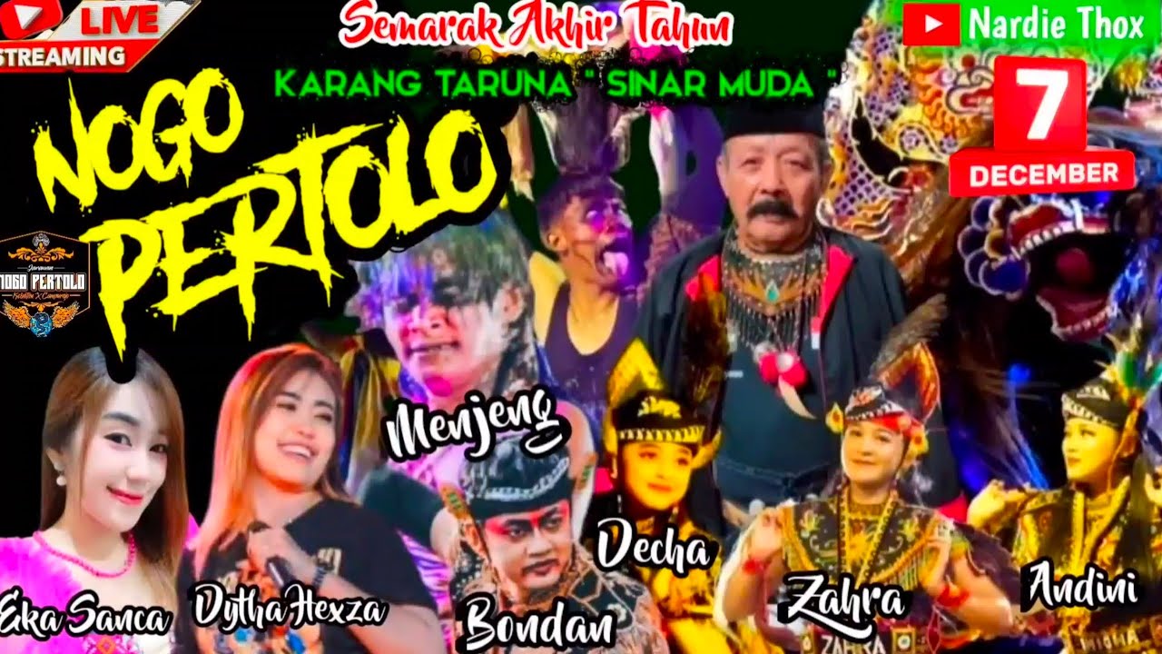 🔴 LIVE MALAM INI JARANAN NOGO PERTOLO Feat BONDAN PERMADI DAN MENJENG ...