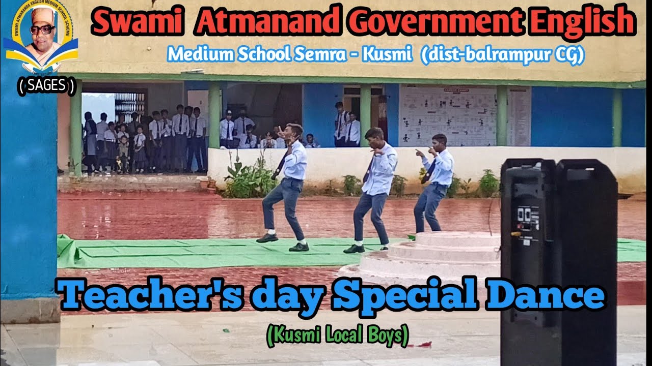 Teacher's Day special Dance🥀😍 ️ll SAGES School Kusmi -Dist balrampur CG ...